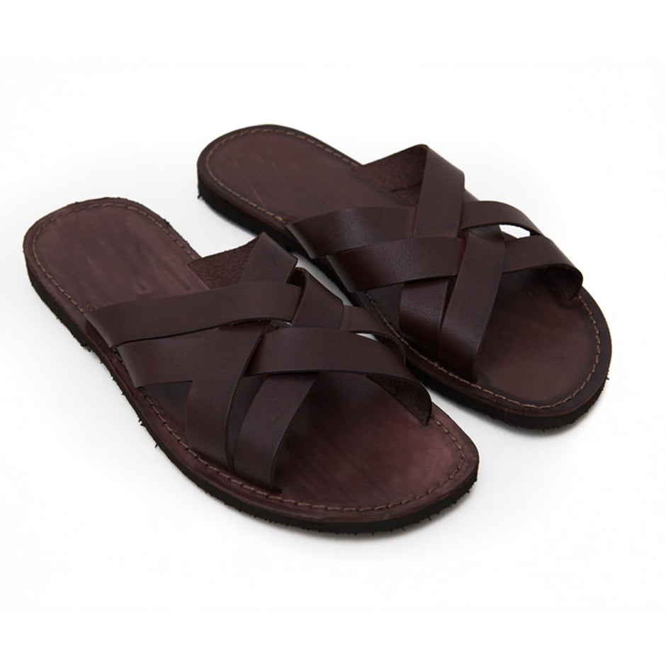 Men Leather Chappals & Sandals | The Royale Peacock